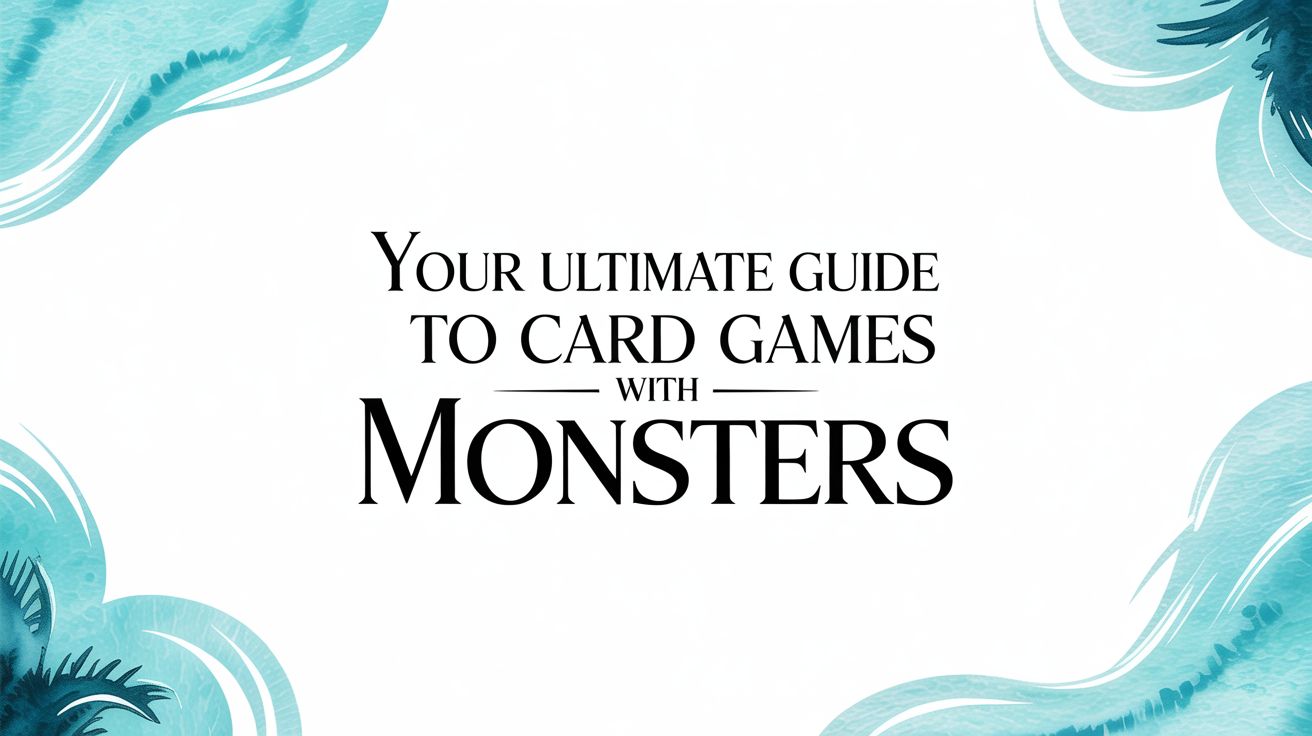 Your Ultimate Guide to Card Games with Monsters – Very Special Games