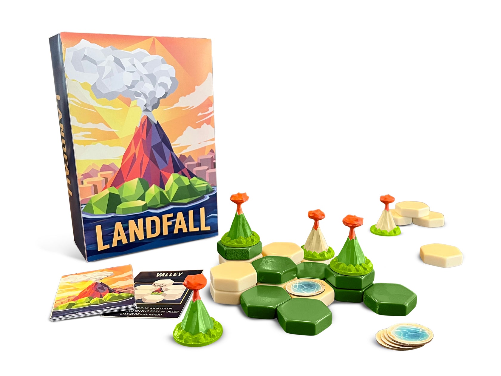PRE-ORDER Landfall: A Cozy Volcano Island-Building Game – Very Special ...